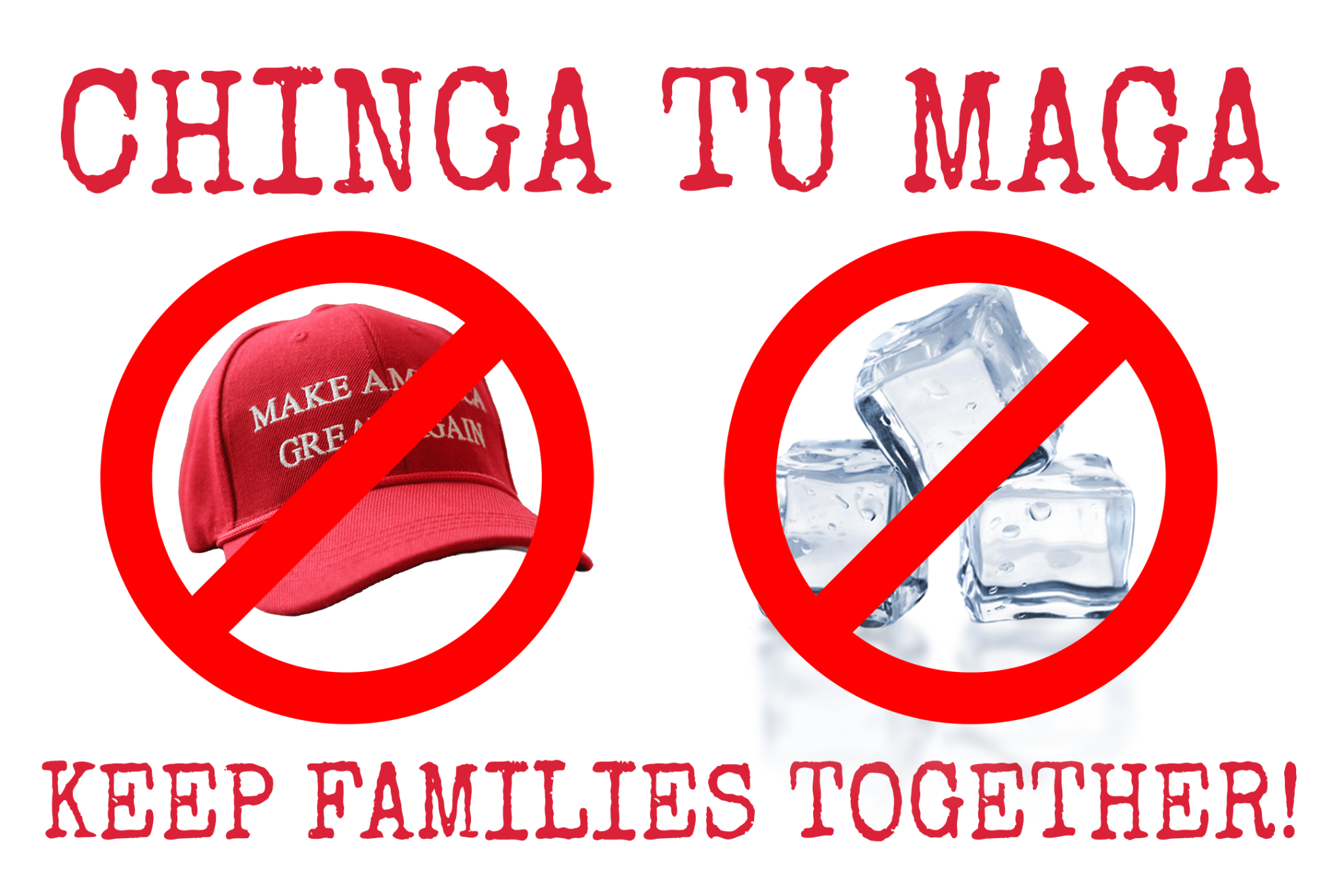 Free Protest Signs – Fuck Trump! – Download free signs for your next ...